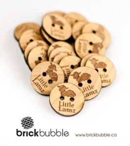 Custom Button - Brickbubble