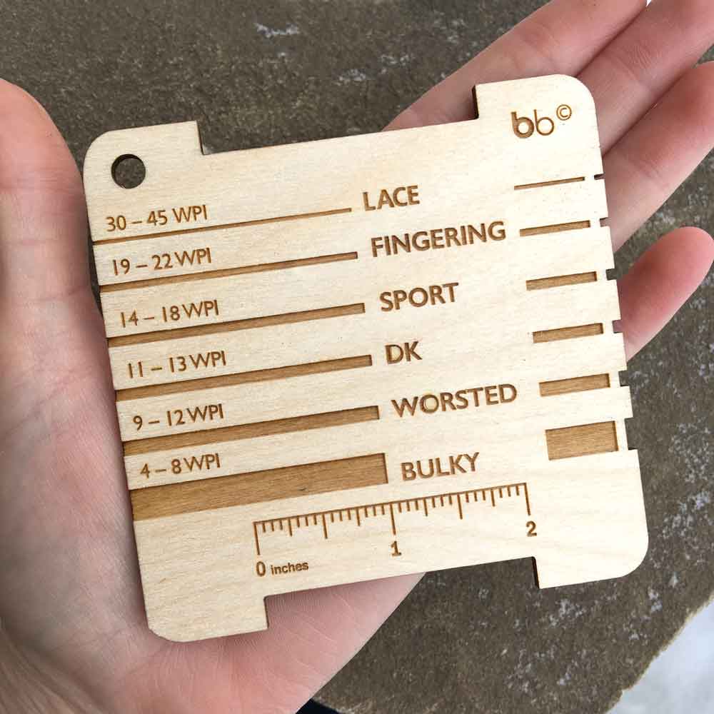 Yarn Gauge Brickbubble