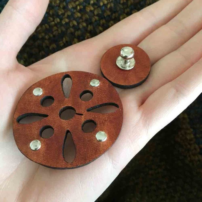 Leather Toggle - Brickbubble