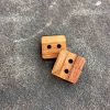 Small Solid Wood Button Series - Brickbubble